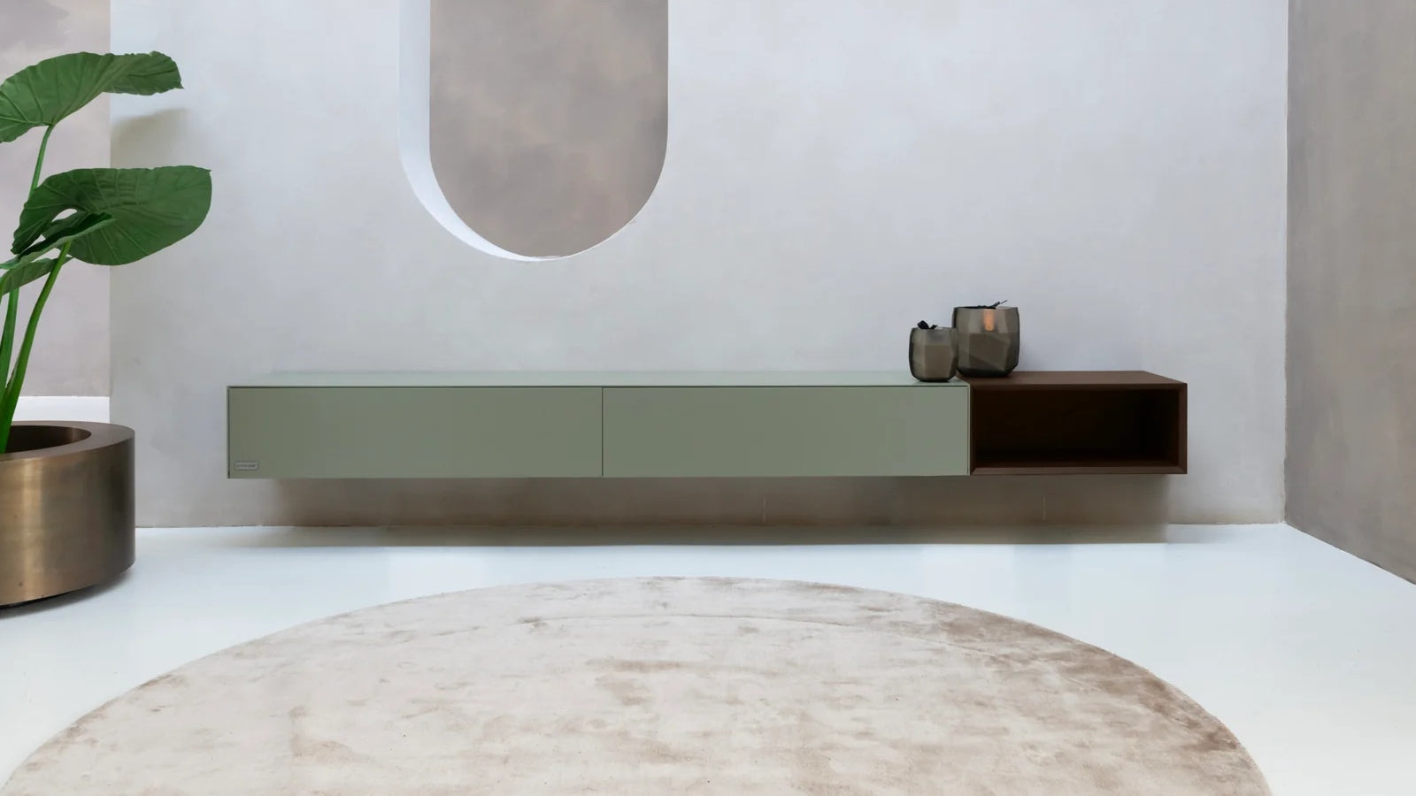 Groene TV-meubels | TV-kasten.nl